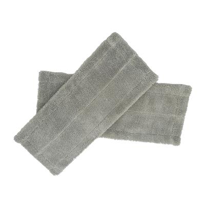 Cina Grey Flat Floor Wet Mop riempie la poliammide 450gsm del poliestere 20% di 80% in vendita