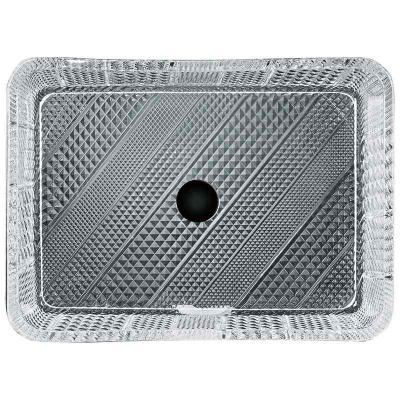 Cina Bagno lavandino quadrato cristallino 460mm 330mm 105mm lavandino a mano in vendita