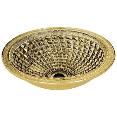 Cina Mano dorata cromata Crystal Bathroom Vanity moderno del lavaggio del lavandino della ciotola di vetro trasparente in vendita