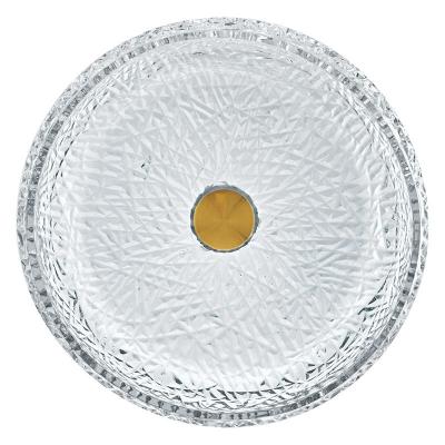 Cina Decorazione domestica montata controsoffitto a forma di palla della ciotola del lavandino del vetro trasparente in vendita