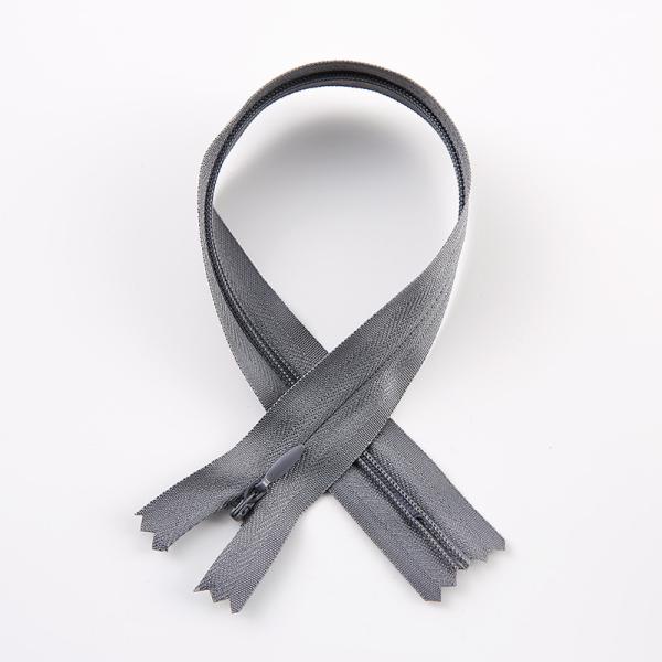 Quality #3 Nylon Invisible Zippers Cycling Pocket Close End Zipper For Garment for sale