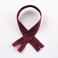 Quality Lightweight Sport Semi Auto Lock Zipper #3 Invisible Nylon Zipper Impact for sale