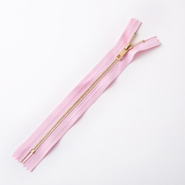 Quality Elegant #3 Metal Close End Zipper Lightweight Permanent Closed Bottom Zipper for sale