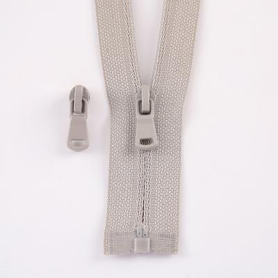 China Heavy Duty #3 Nylon Reverse Zipper Slider 5kg Load Bearing For Activewear & Travel for sale