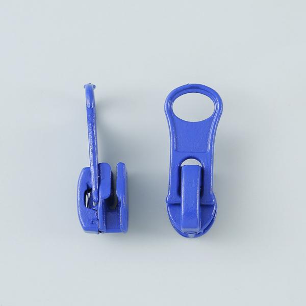 Quality Blue 3# Nylon Auto Lock Slider Unrivaled Security For Sportswear for sale