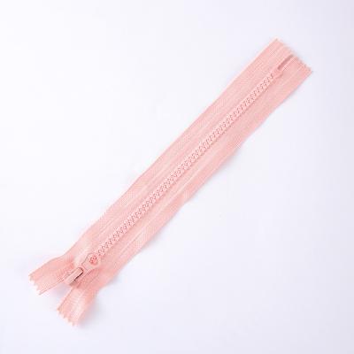 China Durable #5 Open End Resin Zipper Eco Friendly Zippers Seamless Closure for sale