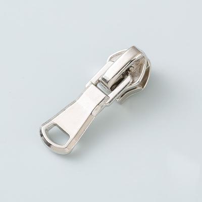 China High Strength Decorative Metal Zippers #5 Metal Sliders Smooth 5 Inch Metal Zipper for sale
