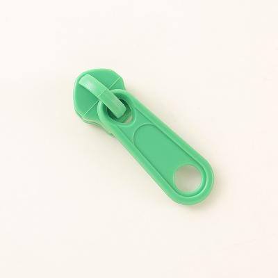 China Nylon NO 5 Zipper Eco Friendly Recycled Plastic Zip Slider for sale