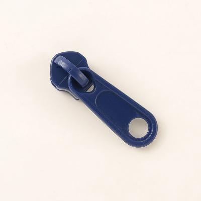 China Apparel #5 Nylon Zippers For Sewing With Decorative Alloy Sliders for sale