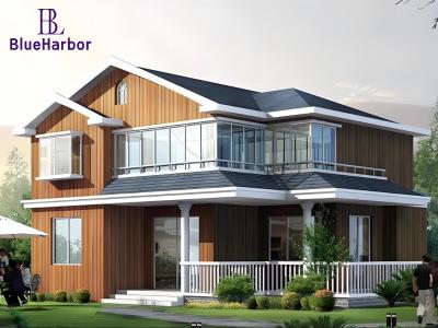 China Self-supporting Steel Structures Prefab Steel House 60-80 Years Lifespan Clear-span Design and CE/Australian/Canada Standards for sale