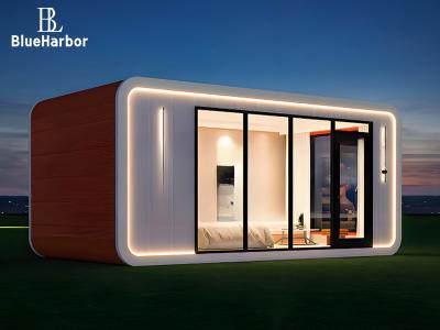 Cina Casa mobile prefabbricata a telaio in acciaio / Smart Apple Cabin House integrata in vendita