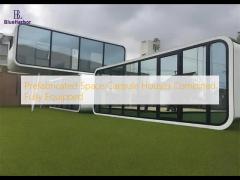 Prefabricated Space Capsule Houses Combined Fully Equipped