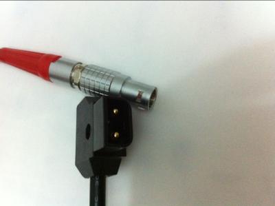 China Preston MDR D-Tap Power cable(4473) Lemo 1B 4pin to D-tap cable for sale