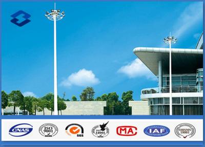 Cina albero poligonale d'acciaio pali leggero di 30M Q345 HDG alto spessore di 4mm/6mm/8mm in vendita