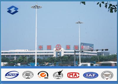 Cina albero poligonale d'acciaio pali leggero di 30M Q345 HDG alto spessore di 4mm/6mm/8mm in vendita