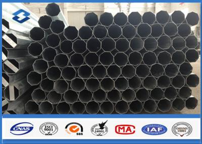 China O aço Q235 Q345 galvanizou Pólo de aço contra uma pressão de vento de 120Km/h - 180Km/h à venda