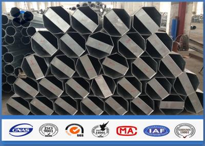China 40FT 11900MM um cargo de aço galvanizado polos da transmissão de energia da seção à venda