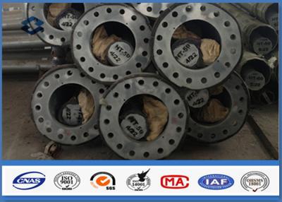 Cina Trasporto di energia di HDG Palo 10KV ~ posta d'acciaio galvanizzata della base di appoggio di tensione 550KV in vendita