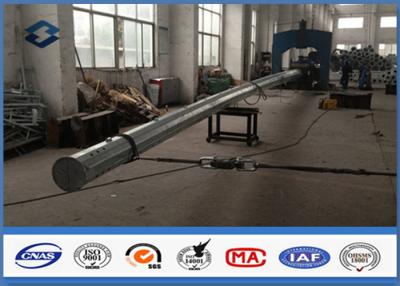 Cina Trasmissione Palo di corrente elettrica di forma poligonale del test di carico 50FT ~ dimensione di 80FT in vendita