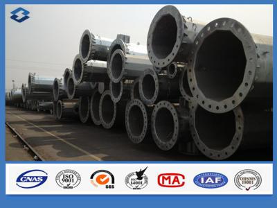 China Metal dodecagonal galvanizado a quente Pólo da torre da corrente Q420 eléctrica do aço 3mm à venda