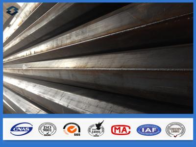 China la inmersión caliente poligonal Q345 de los 9m 10m el 11m galvanizó el metal poste de acero en venta