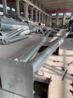 China Galvanized Framework Electric Substation Structure Components Steel Pole for sale