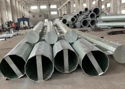 China O mergulho Q355 quente galvanizou Polo de aço 18.2M Dodecagonal Thickness 8mm à venda