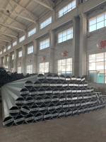 China Low Voltage Electrical Octagonal Power Pole Hot Dip Galvanized 3mm 40ft for sale