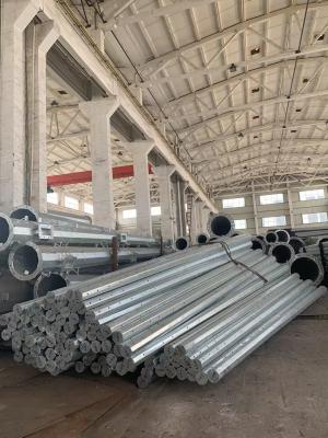 Cina La immersione calda ottagonale elettrica di palo di potere di bassa tensione ha galvanizzato 3mm 40ft in vendita