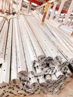 China Low Voltage Electrical Octagonal Power Pole Hot Dip Galvanized 3mm 40ft for sale