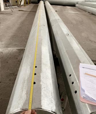 Cina 105FT Dodecagonale Trasmissione Polo di acciaio galvanizzato a caldo Q460 69KV Linea in vendita
