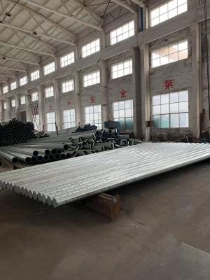 Cina Singolo potere palo dell'acciaio elettrico di Circult di bassa tensione con galvanizzazione della immersione calda in vendita