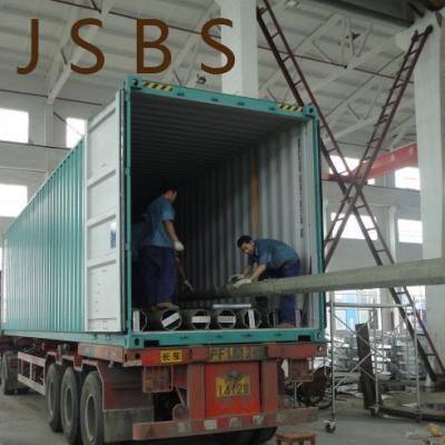 Cina Potere pali spesso di 45FT Q355 4mm Filippine Nea Standard Galvanized Electric Steel in vendita