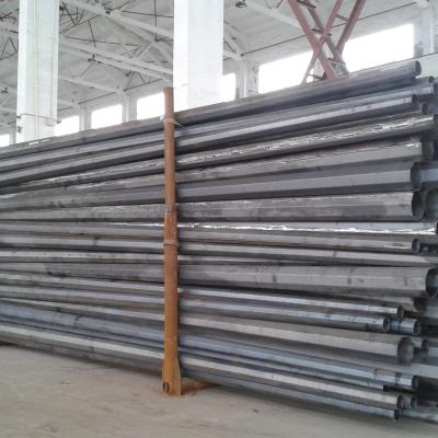 Cina Potere pali spesso di 45FT Q355 4mm Filippine Nea Standard Galvanized Electric Steel in vendita