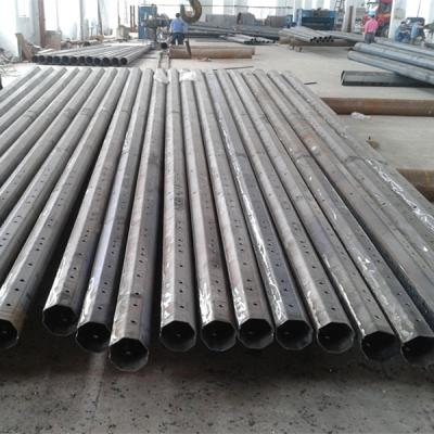 Cina Immersione calda palo leggero elettrico galvanizzato di Palo della trasmissione ottagonale di forma in vendita