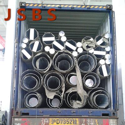 中国 45FTの高いQ345八角形の形の電力ポーランド人、鋼鉄電柱 販売のため