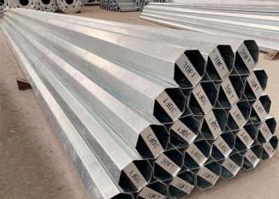 Cina Immersione calda palo leggero elettrico galvanizzato di Palo della trasmissione ottagonale di forma in vendita