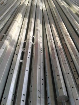 China 30ft 3mm galvaniseerde de Dikke Hete Onderdompeling het Achthoekige Staal Pool van de Machtstransmissie Te koop