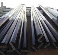 China 35Ft 3mm Thick Q345 Galvanized Octagonal Pole with asphalt coating for sale