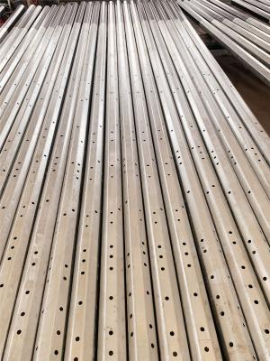 Cina corrente elettrica spessa 3mm Q345 Palo di 25ft con pittura bituminosa in vendita