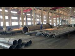 65ft 20m υψηλή 4mm παχιά Q420 μετάδοση δύναμης καυτής εμβύθισης γαλβανισμένη Πολωνοί