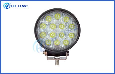 Cina Lampadine fuori strada automobilistiche a 4.6 pollici della luce LED del lavoro di CC del fascio stretto 10-30V dell'inondazione di alto potere 42W in vendita