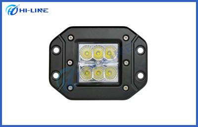 Cina Fascio a 3 pollici 4WD/4X4/lampada dell'inondazione del punto di luci del lavoro del veicolo di IP67 6000K 18W LED della jeep in vendita