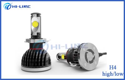 Cina Lampadine basse dei fari del fascio LED di alto potere 2600LM H4 ciao per le automobili ed i motocicli di Toyota Nissan in vendita