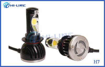 Cina Nero universale della lampadina del fascio del lume delle lampadine 2200lm del faro dell'automobile di H7 LED l'alto o su misura in vendita