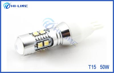 Cina Lente inversa automobilistica 6000K - 6500K del proiettore delle lampadine LED della luce di retromarcia 50W T10 LED in vendita