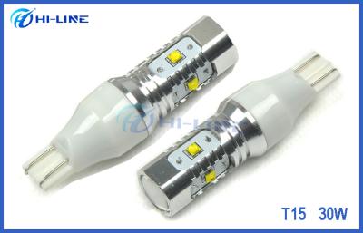 Cina Lente bianca del proiettore del CREE LED delle lampadine fredde T15 W16W 194 di bianco 30w T10 LED per la famiglia in vendita