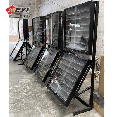 China Retail Price Card Display Case PSAs TCG Display Fixtures Metal Repositionable Rail Card Display Stand Single-Sided Showcase for sale