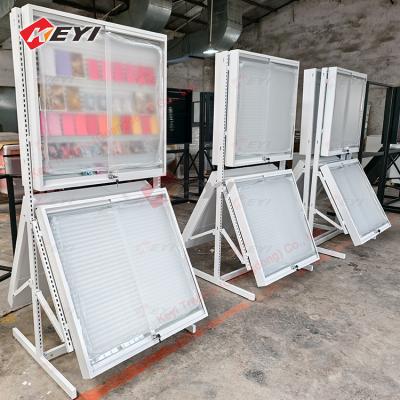 China KEYI Collectible Sports Card Display Case Acrylic Graded Lockable Card Display Stand Trading Card Display Showcase for sale