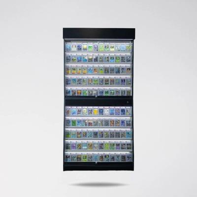 China Factory Sales New Design Custom Single PSA Graded Card Slab Led Display Stand Trading Card Display case For Sports Trading Card Case TCG Cards for sale